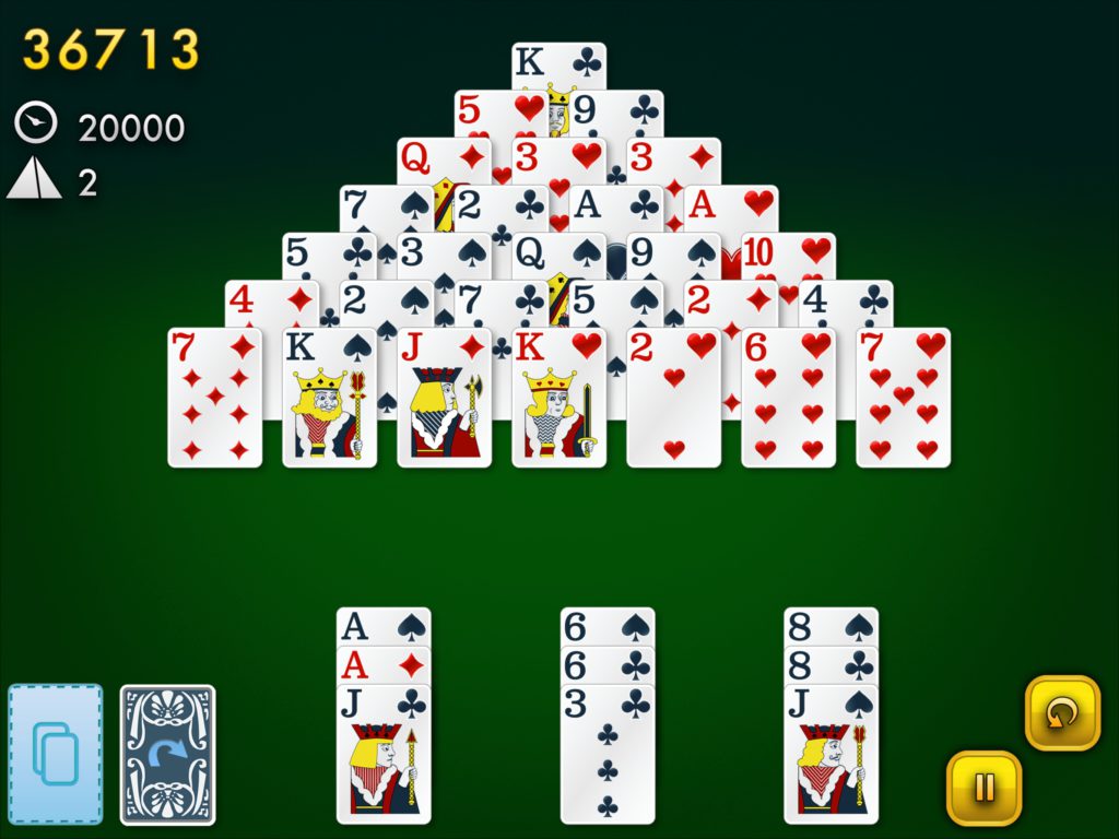 Building a better Pyramid Solitaire – Glowing Eye Games